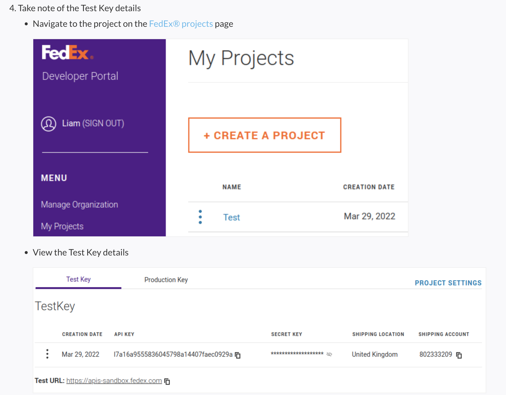 FedEx - How to Get the API Key for Proof of Delivery – Intelligent Logistics