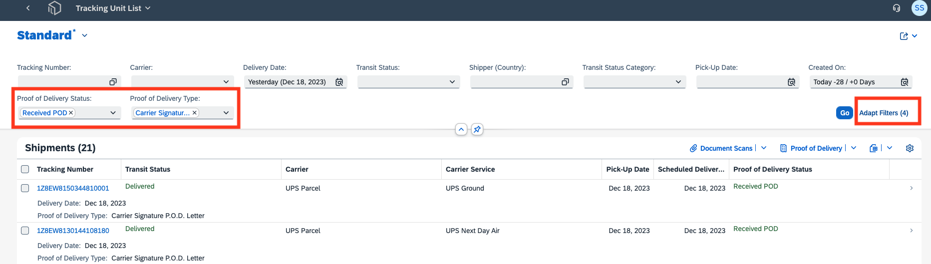 How to Access and Download Proof of Delivery Files – Intelligent Logistics