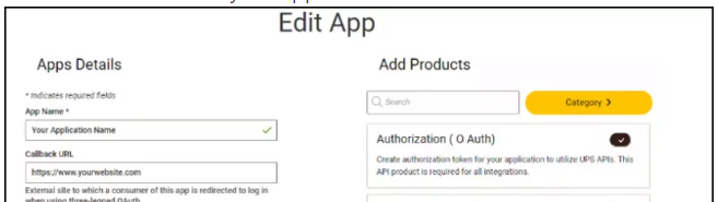UPS - How to Get Oauth API Credentials? – Intelligent Logistics