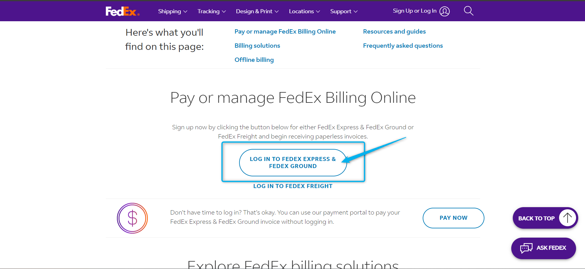 FedEx - View and Download FedEx Invoice Files – Intelligent Logistics