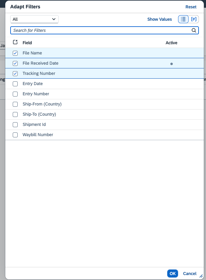 Document Scans List application – Intelligent Logistics