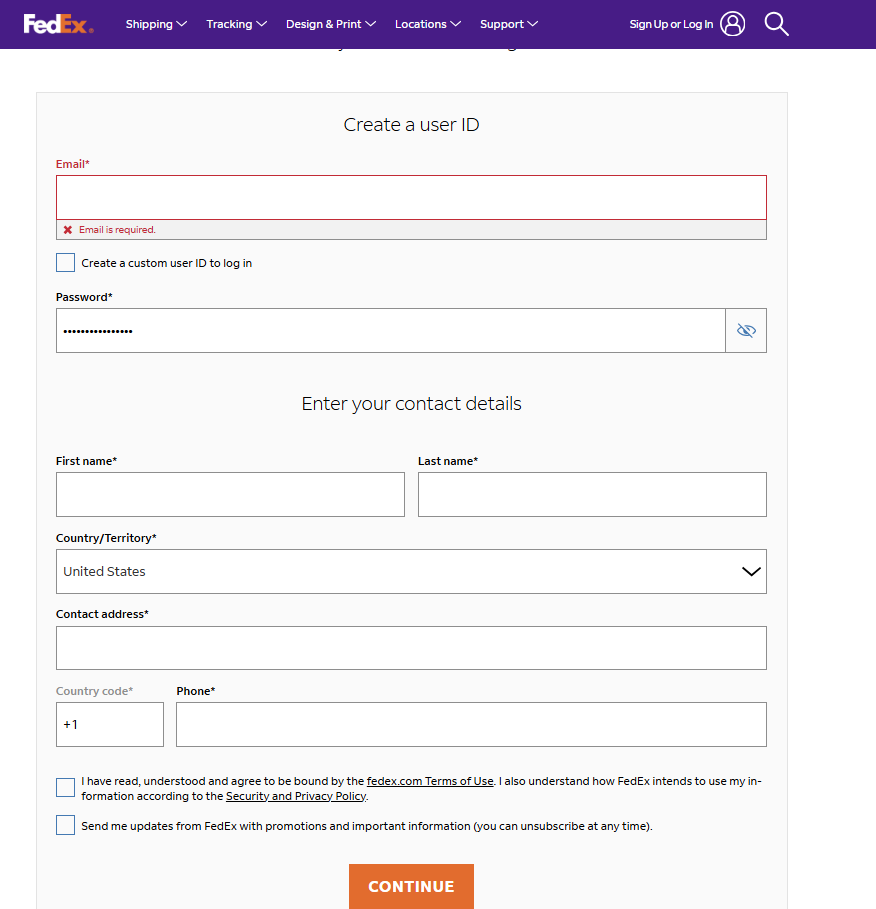 FedEx - How to Create an Online Account? – Intelligent Logistics